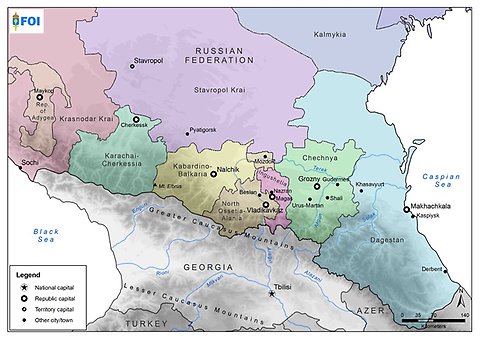 Maps Russia and Eurasia - Totalförsvarets forskningsinstitut - FOI