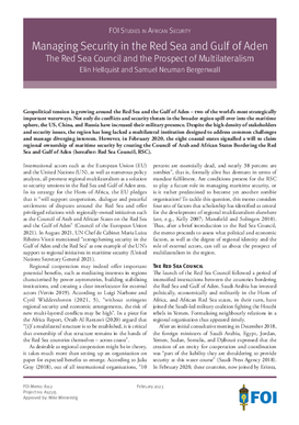 Managing Security in the Red Sea and Gulf of Aden - The Red Sea Council ...